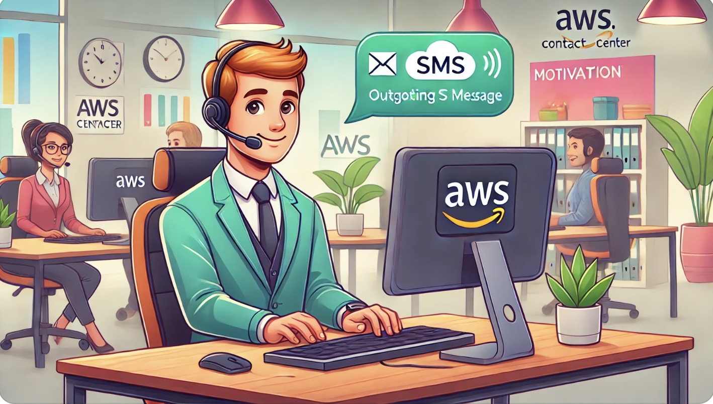 How can an Agent Originate an SMS message in Amazon Connect ! - DrVoIP ...